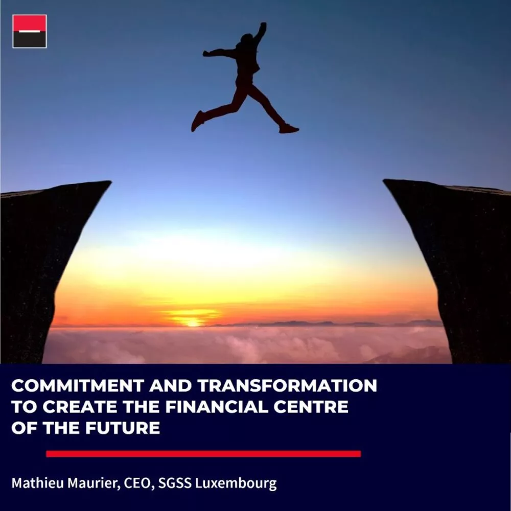 "Commitment and transformation to create the financial centre of the ...